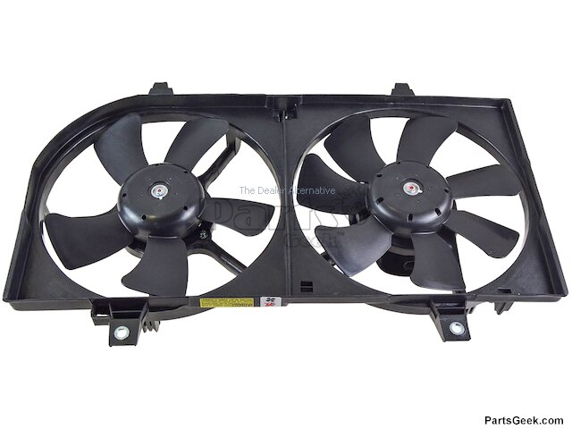 Nissan Sentra Radiator Fan - Cooling System - Replacement Action Crash ...