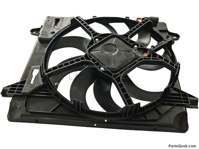 17 2017 Jeep Wrangler Radiator Fan Assembly - Cooling System - APDI ...