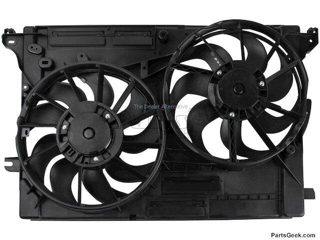 Lincoln Continental Radiator Fan - Cooling System - Replacement Four ...
