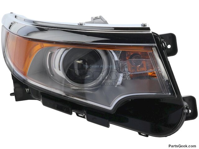 13 2013 Ford Edge Headlight Assembly - Body Electrical - Action Crash ...