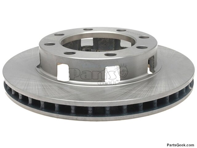 Dodge W250 Brake Rotors - Brake Disc - Centric Raybestos Pronto AC ...