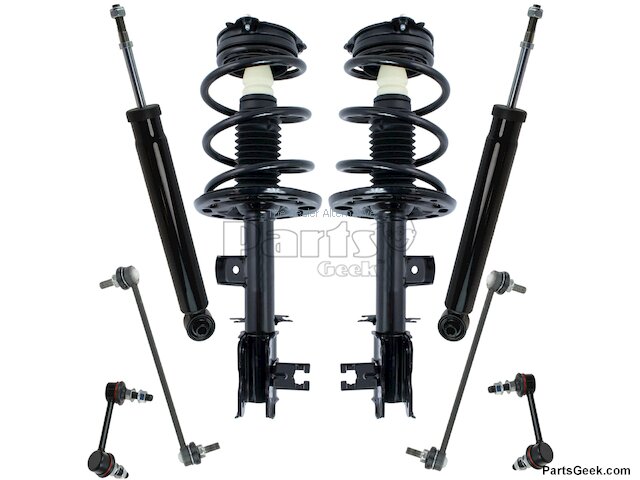 12 2012 Nissan Murano Shock Absorber - Suspension - API, DIY Solutions ...