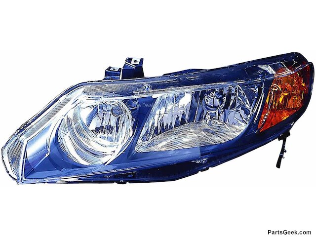 07 2007 Honda Civic Headlight Assembly - Body Electrical - Action Crash ...