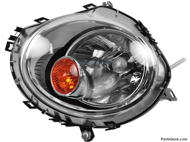 10 2010 Mini Cooper Headlight Assembly - Body Electrical - Action Crash ...
