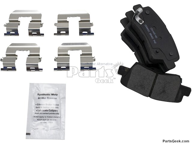 15 2015 Kia Soul Brake Pad Set - Brake - AC Delco, API, Advics, Akebono ...