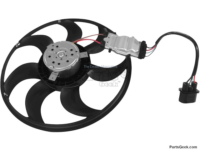 Audi Q7 Radiator Fan - Cooling System - Replacement ACM Bosch Behr ...