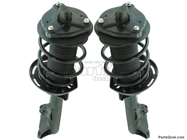 10 2010 Mercedes C300 Strut Assembly - Suspension - API, Arnott ...