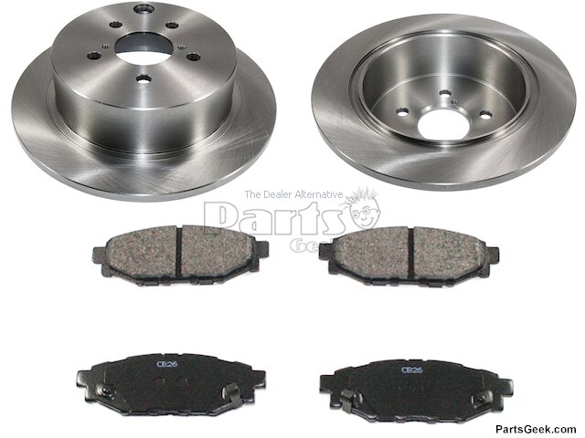 15 2015 Subaru Forester Brake Rotor - Brake - AC Delco, API, Beck ...