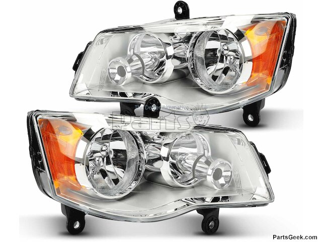 12 2012 Dodge Grand Caravan Headlight Assembly - Body Electrical ...