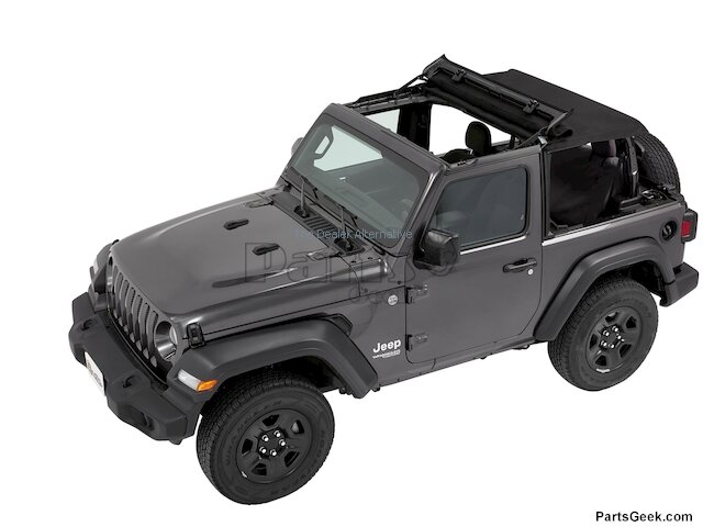 19 2019 Jeep Wrangler Soft Top - Body Mechanical & Trim - Bestop ...