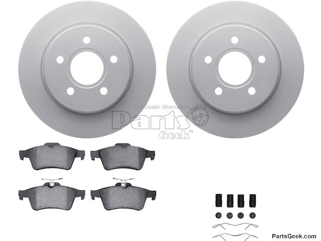 14 2014 Ford Focus Brake Rotor - Brake - AC Delco, API, Autopart ...