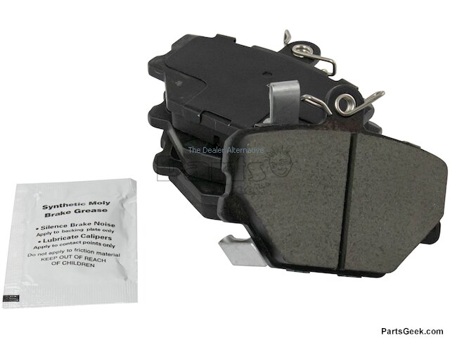 09 2009 Smart Fortwo Brake Pad Set - Brake - API, ATE, Akebono ...