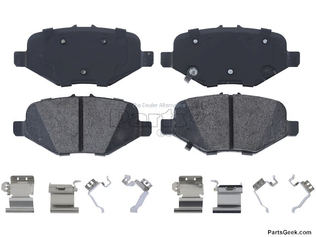 16 2016 Ford Explorer Brake Pad Set - Brake - AC Delco, API, Advics ...