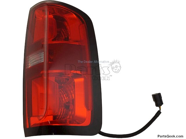18 2018 Chevrolet Colorado Tail Light Assembly - Body Electrical ...