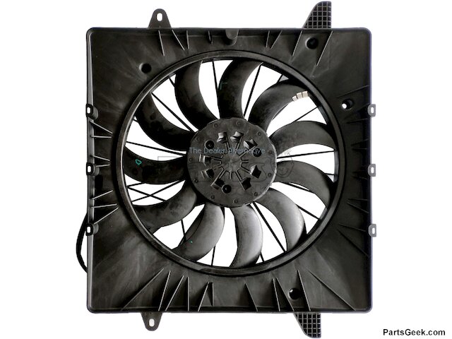 17 2017 Cadillac XT5 Radiator Fan Assembly - Cooling System - AC Delco ...