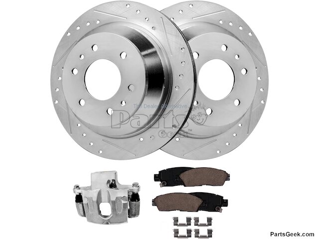 04 2004 Chevrolet Trailblazer Brake Rotor - Brake - AC Delco, API ...