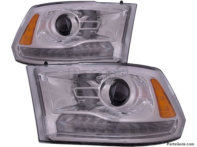 13 2013 Ram 1500 Headlight Assembly - Body Electrical - Action Crash ...