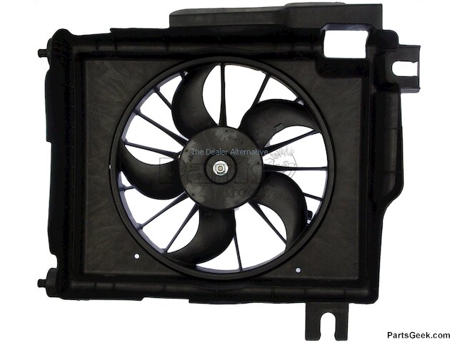Dodge Ram 1500 Radiator Fan - Cooling System - Dorman TYC APDI Action ...