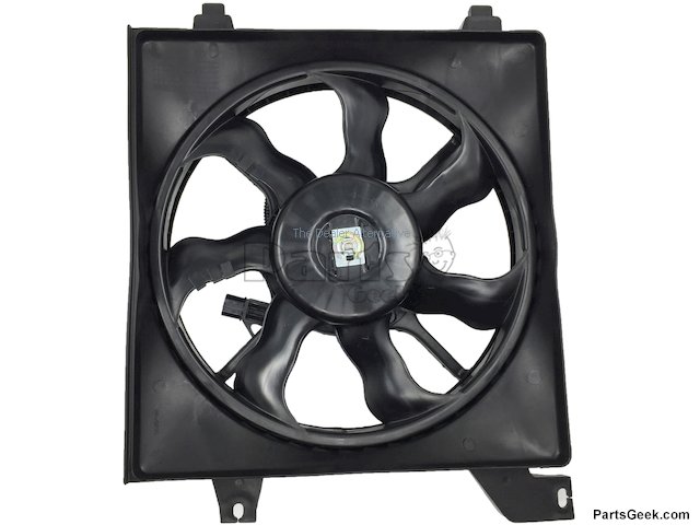 Hyundai Accent Radiator Fan - Cooling System - Replacement Action Crash ...