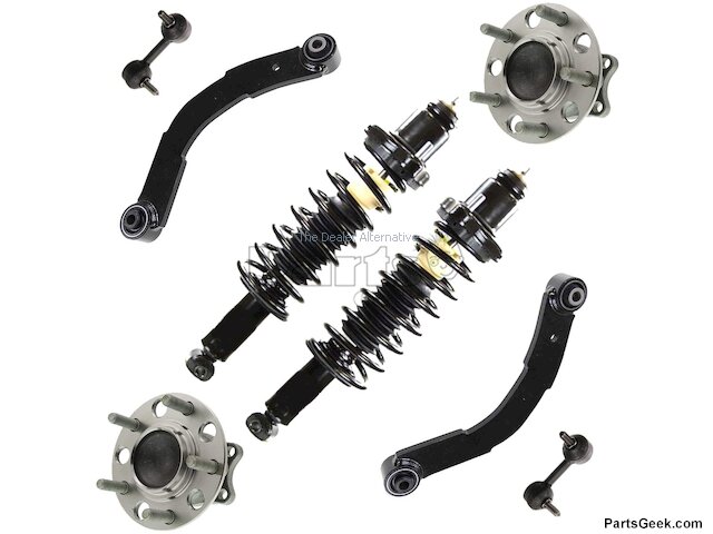 08 2008 Dodge Caliber Strut Assembly - Suspension - API, Autopart ...