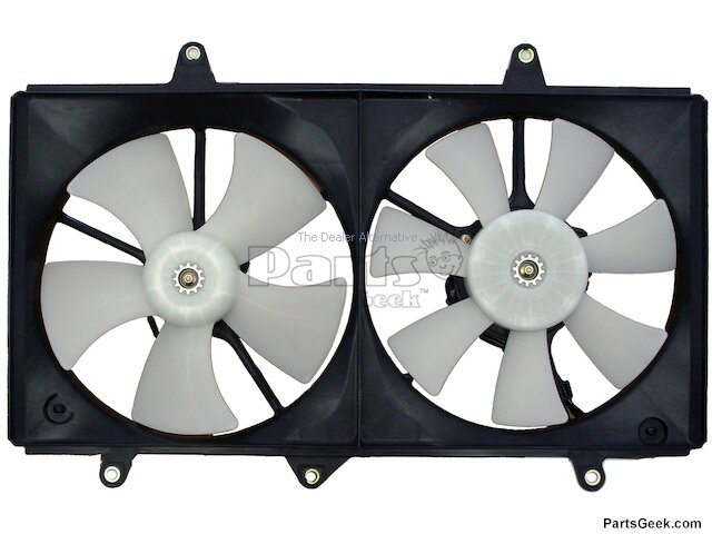 Toyota Corolla Radiator Fan - Cooling System - Replacement Action Crash ...