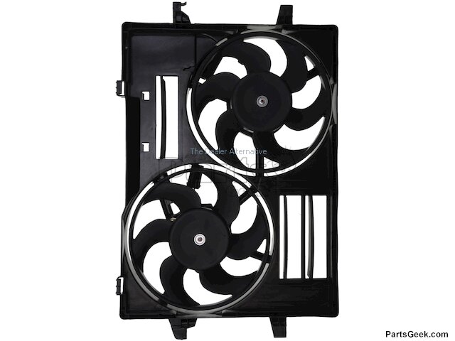 03 2003 Jaguar X Type Radiator Fan Assembly - Cooling System - API ...