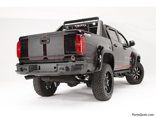 17 2017 Chevrolet Colorado Bumper - Body Mechanical & Trim - Fab Fours ...