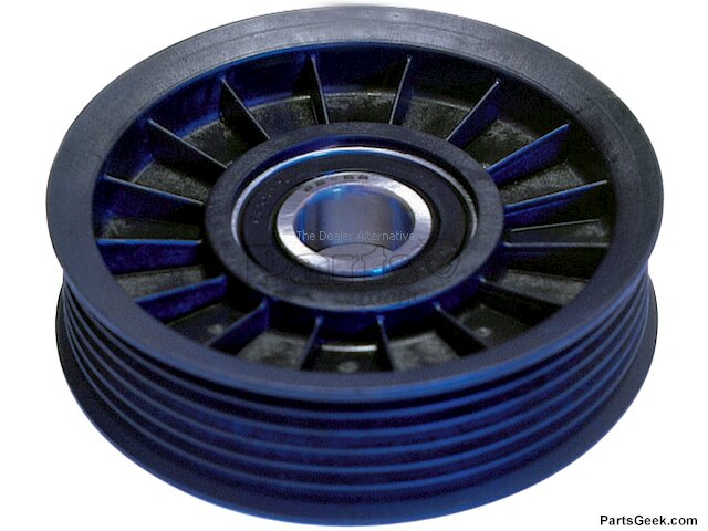 90 1990 Ford Mustang Drive Belt Tensioner Pulley - Engine Mechanical ...