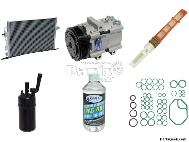 00 2000 Ford Contour A/C Compressor - Climate Control - API, Autopart ...