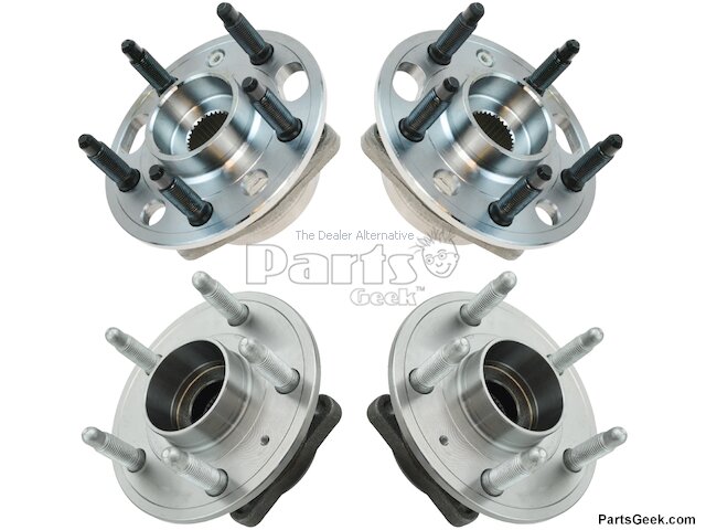 16 2016 GMC Terrain Wheel Hub Assembly - Driveshaft & Axle - AC Delco ...