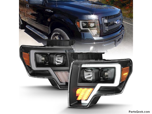 10 2010 Ford F150 Headlight Assembly - Body Electrical - Action Crash ...