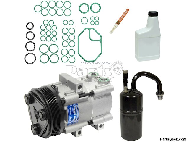 00 2000 Ford Contour A/C Compressor - Climate Control - API, Autopart ...