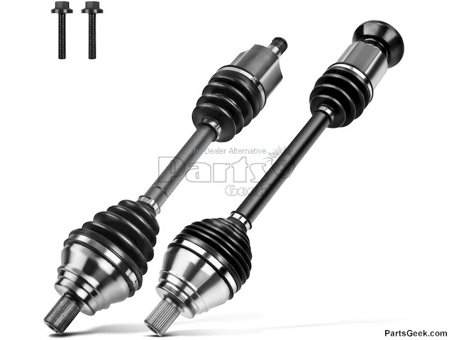 09 2009 Volkswagen Tiguan CV Axle Assembly Set - Driveshaft & Axle ...