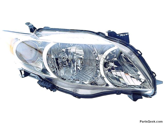 10 2010 Toyota Corolla Headlight Assembly - Body Electrical - Action ...