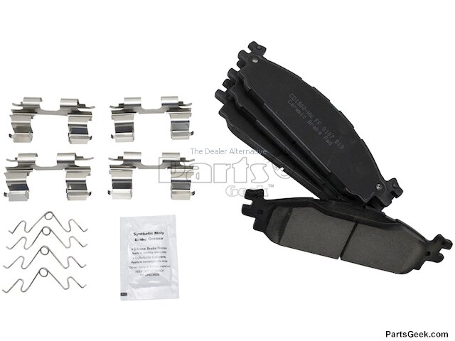 13 2013 Ford Explorer Brake Pad Set - Brake - AC Delco, API, Advics ...
