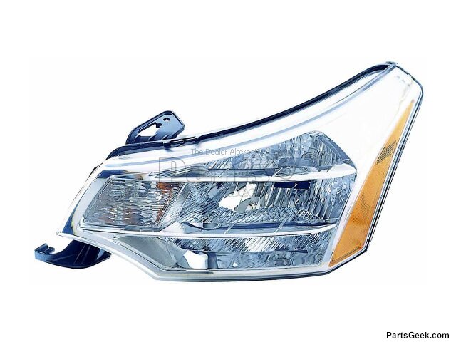 10 2010 Ford Focus Headlight Assembly - Body Electrical - Action Crash ...