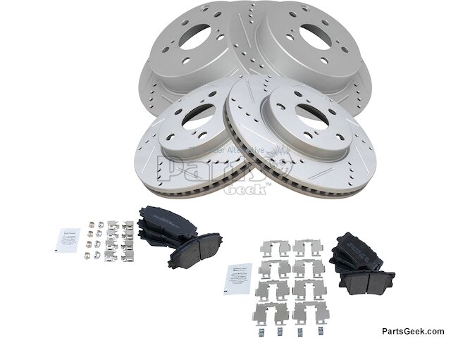 15 2015 Toyota RAV4 Brake Rotor - Brake - AC Delco, API, ATE Premium ...