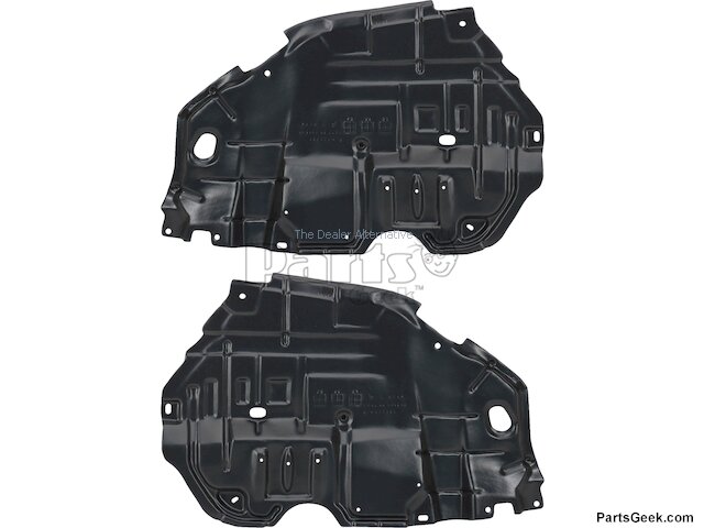 12 2012 Toyota Camry Engine Splash Shield - Body Mechanical & Trim ...