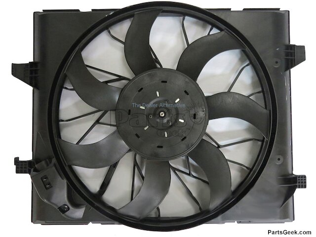 17 2017 Jeep Grand Cherokee Radiator Fan Assembly - Cooling System ...