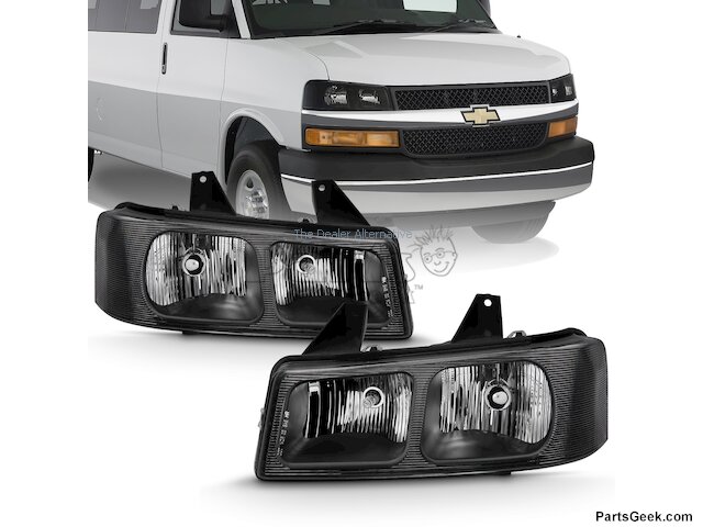 Chevrolet Express 1500 Headlight - Headlights - Action Crash Dorman ...