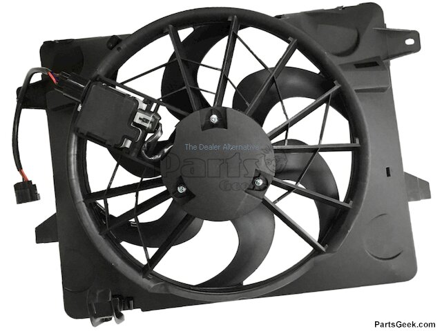 Lincoln Town Car Radiator Fan - Cooling System - Replacement Dorman TYC ...