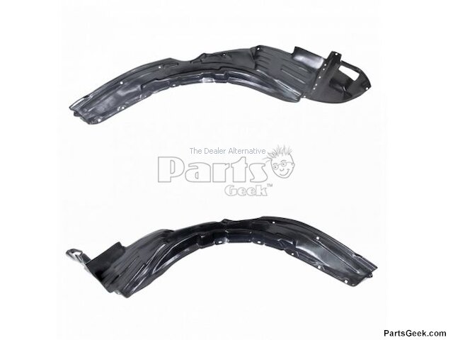 07 2007 Toyota Corolla Fender Liner - Body Mechanical & Trim - DIY ...