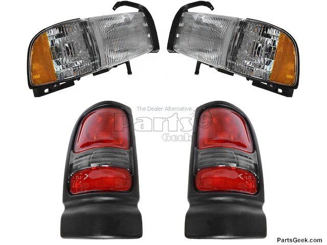 Dodge Ram 1500 Headlight - Headlights - Action Crash Dorman Anzo VAIP ...