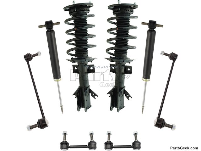 14 2014 Ford Fusion Shock Absorber - Suspension - API, Bilstein, DIY ...