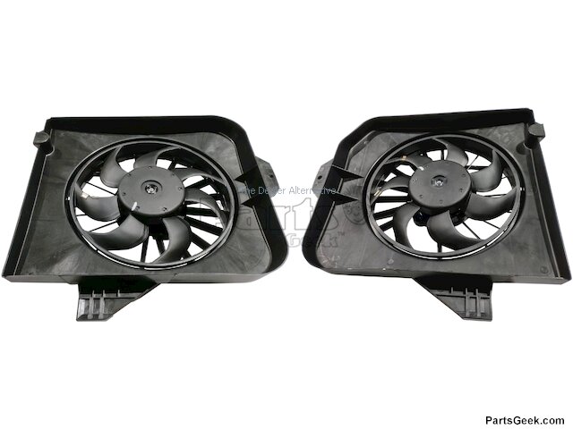 05 2005 Dodge Grand Caravan Radiator Fan Assembly - Cooling System ...