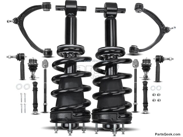 12 2012 Chevrolet Silverado 1500 Strut Assembly - Suspension - AC Delco ...