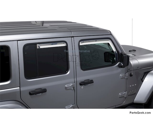 21 2021 Jeep Gladiator Side Window Deflector - Body Mechanical & Trim ...