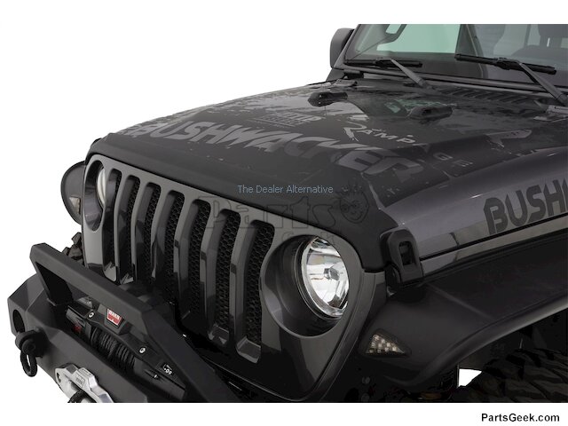 Jeep Gladiator Bug Shield - Bug Deflectors - Bushwacker Auto Ventshade ...