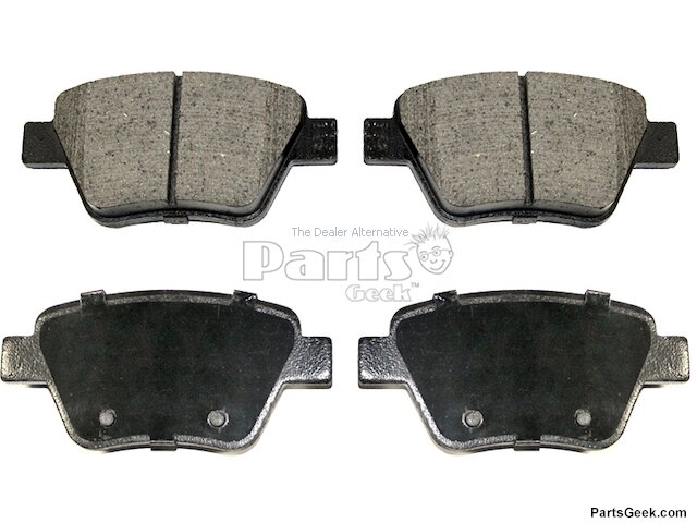 14 2014 Volkswagen Jetta Brake Pad Set - Brake - AC Delco, API, ATE ...