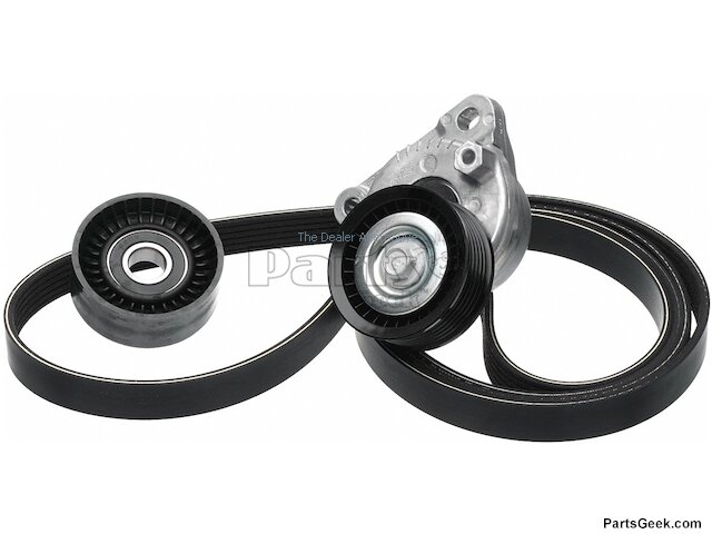 11 2011 Ford Focus Accessory Drive Belt - Drive Belts - AC Delco ...